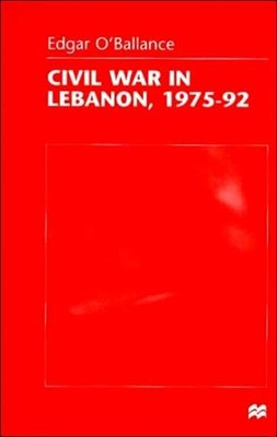 Civil War In Lebanon, 1975-92 9780312215934 | eBay