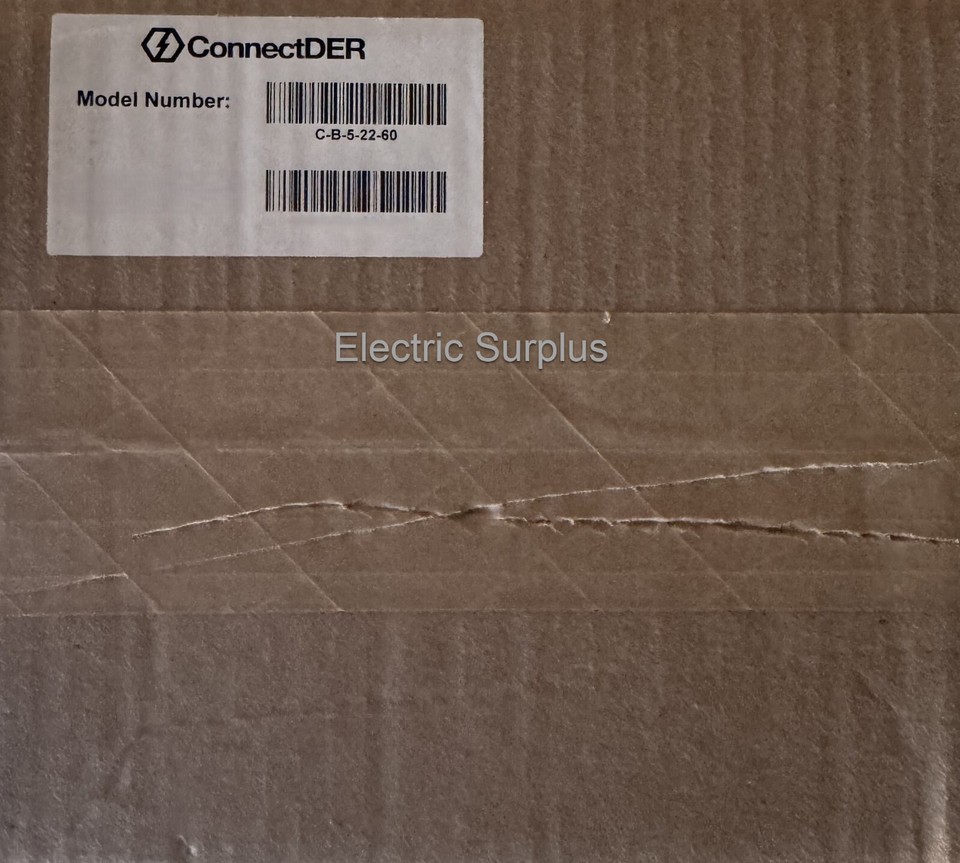 ConnectDER Solar Meter Socket Adapter 60AMP, 22k AIC, V5.2, C-B-5-22-60 ...