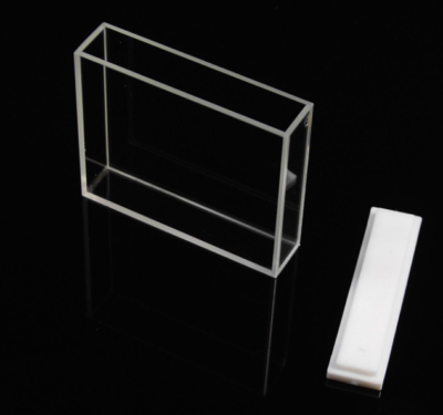 VIS-NIR Absorption Cell Optical Glass Cuvette 50mm - Large Spectrometer ...
