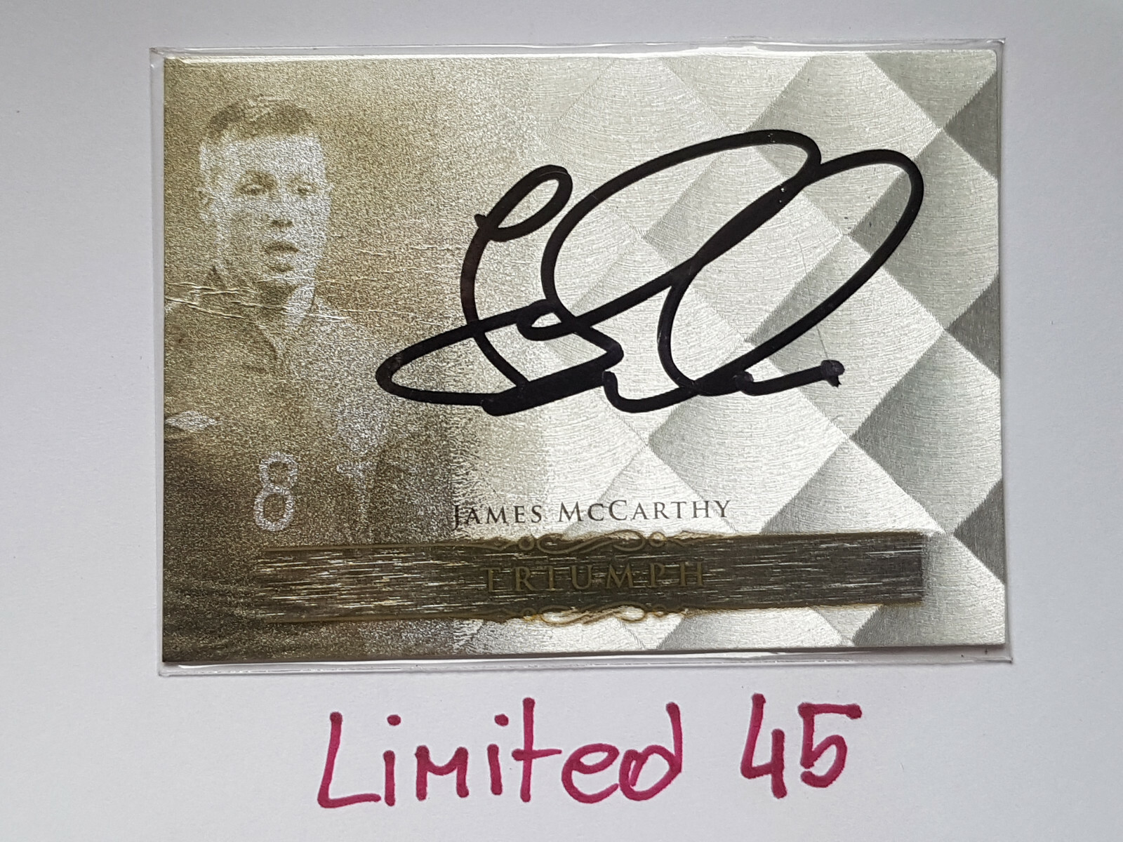 MC CARTCHY Futera 2015 AUTO Autograph LIMITED 45 | eBay