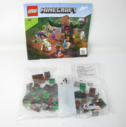 LEGO Minecraft Dungeons - Jungle Abomination 21176-Sealed Bag 4 HEAD ...