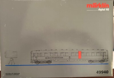 Marklin HO Scale Construction Car with Built-in Video Camera and Sender ...