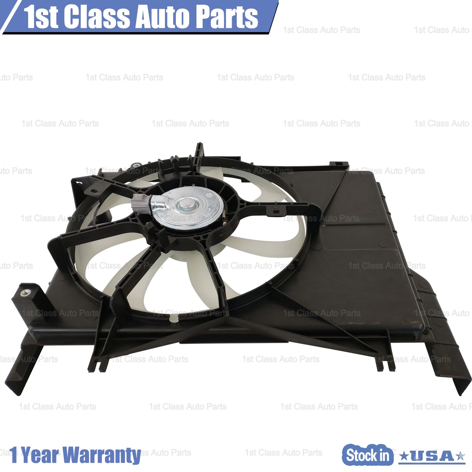Brand New Radiator Cooling Fan Assembly for Mitsubishi Mirage 2014-2015 ...