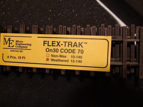 Micro Engineering 12-140 On30 Code 70 Weathered Flex-track for sale ...