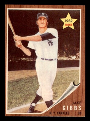 1962 Topps Baseball #281 Jake Gibbs EX/MT | eBay