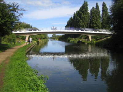 Photo 6x4 River Lee Navigation near Waltham Cross Waltham Abbey This ...