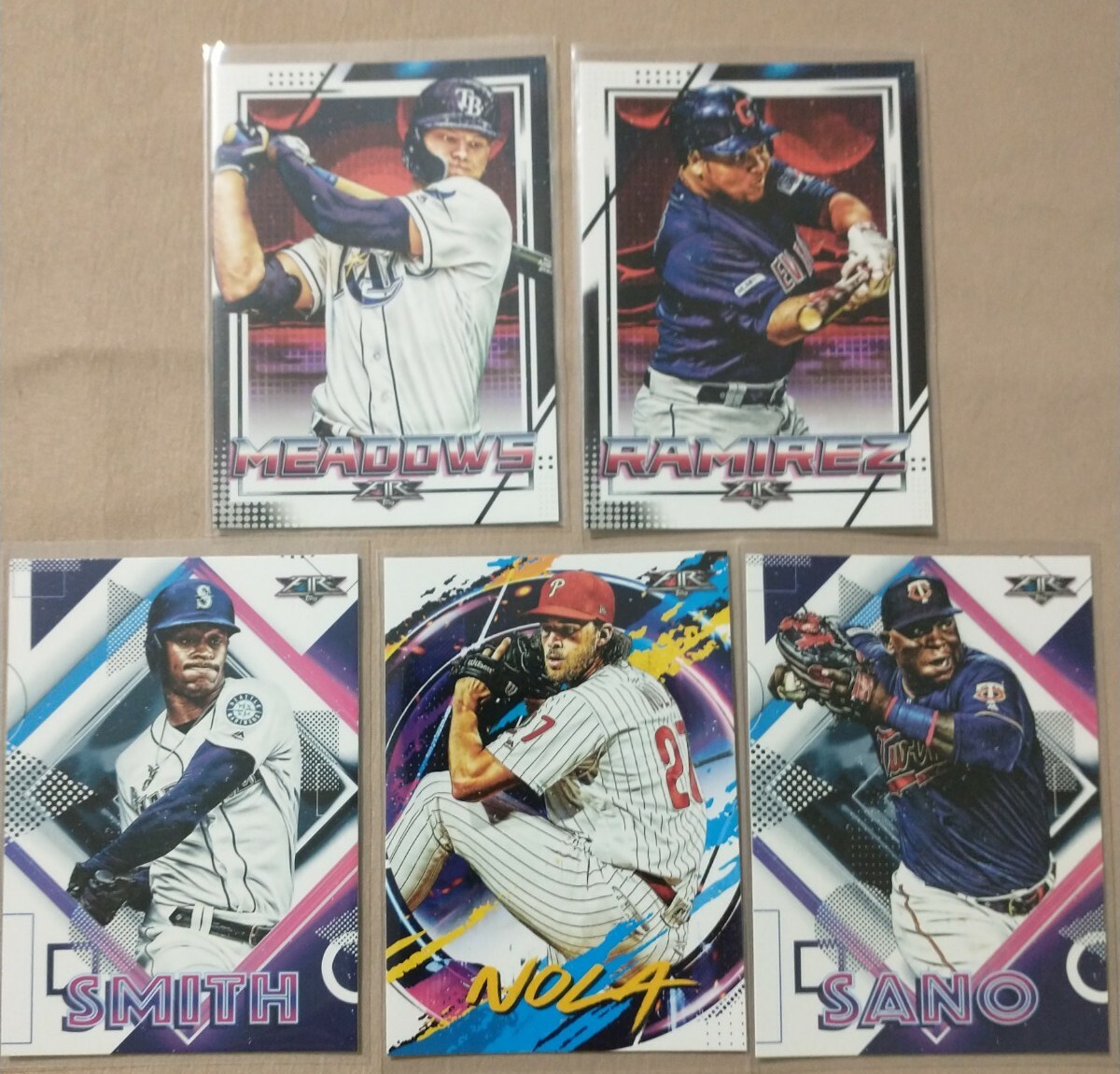 ⚾️Lot👀 of (5) 2020 Topps Fire Baseball Cards | eBay