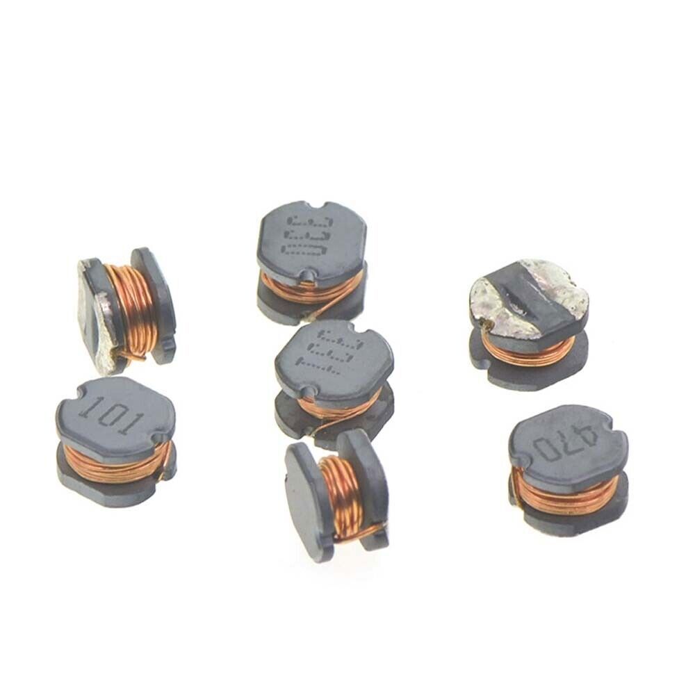 10Pcs SMD/SMT Chip Power Inductor CD75 Winding Coil Inductance 2.2UH to ...