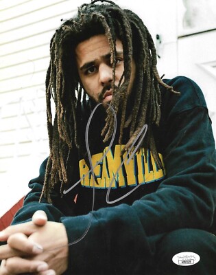 J. Cole Signed Autograph 8x10 Photo JSA COA Rapper Forest Hills Drive ...