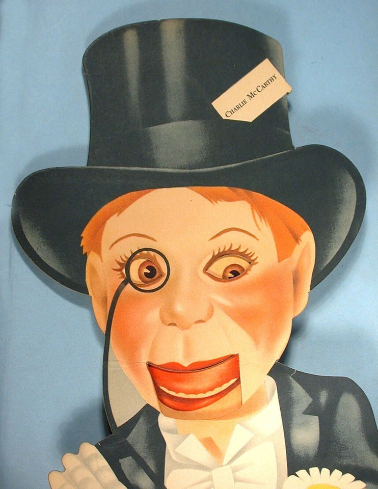 1938 Charlie McCarthy Chase & Sanborn Coffee Premium Ventriloquist ...