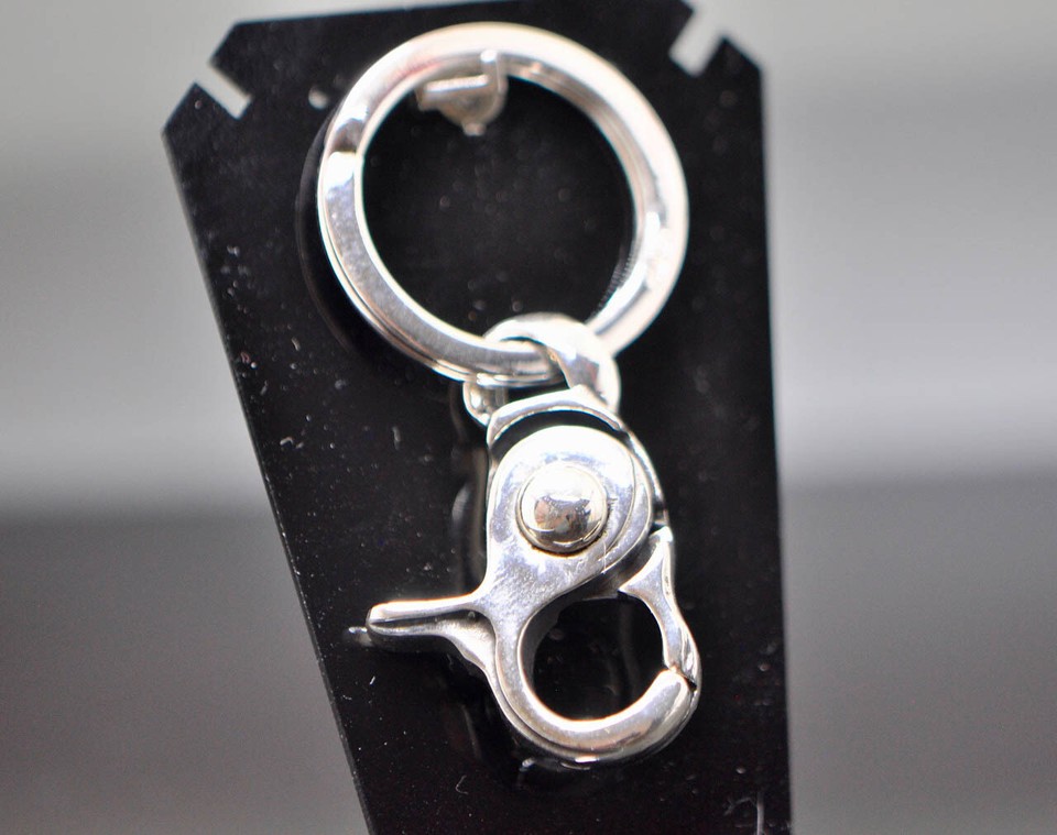 Key Chain 925 Sterling Silver Royal Crown Key Ring 25 Grams | eBay