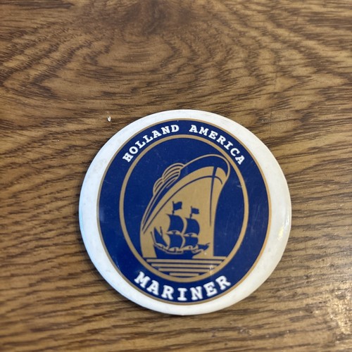 Holland America Cruise line MARINER Vintage Pin 2-1/4" | eBay