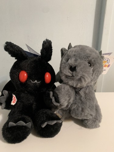 Build A Bear Mothman + Gargoyle Mini Beans both brand new w/tags ...