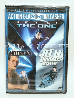 🔥 JET LI Action Classics Unleashed The One/Meltdown/Contract Killer DVD ...