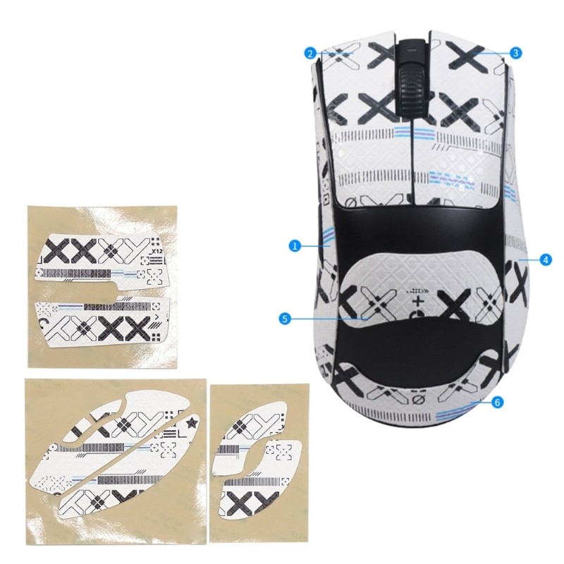 Mouse Grip Tape Skates Handmade Sticker For DeathAdder Pro Mouse ...