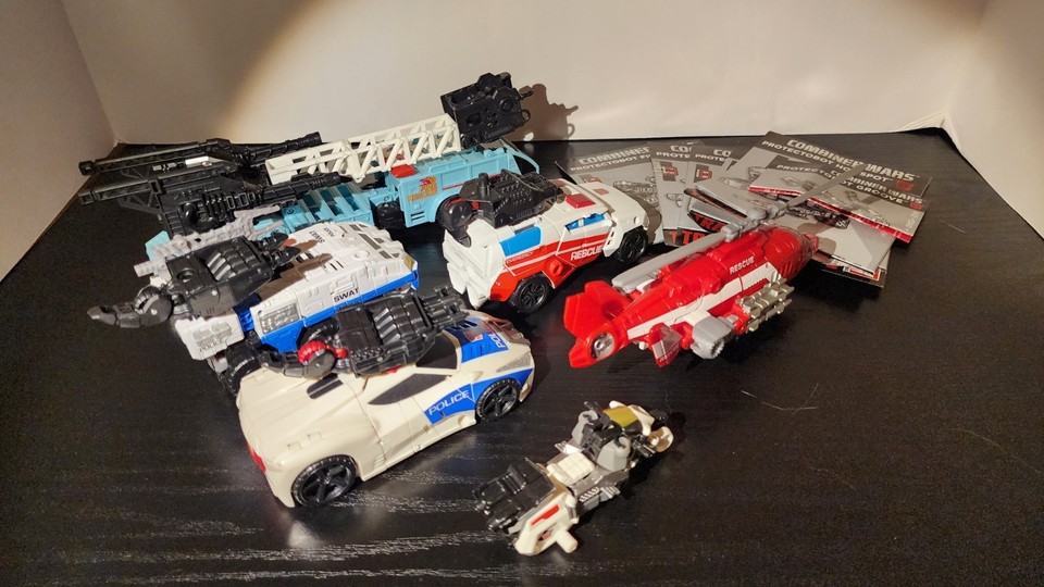 Transformers Combiner Wars Defensor Set Lot Of 6 Complete | eBay
