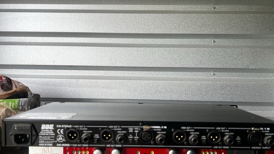 BBE Max-X3 2-Way Stereo / 3-Way Mono Crossover W/Built in Sonic ...