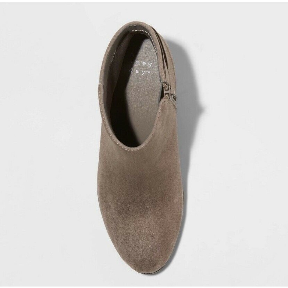 NWT Sz 8.5 A New Day CANDYCE Bootie Boots Bark Brown | eBay