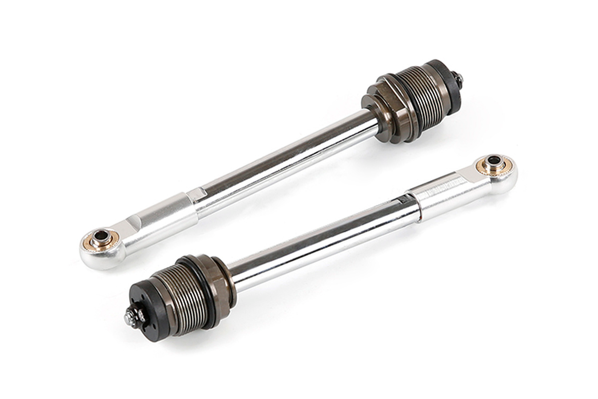 Metal Rear 10mm Shock Absorber top Rod 2PC for 1/5 Hpi RV Km Baja 5b 5t ...