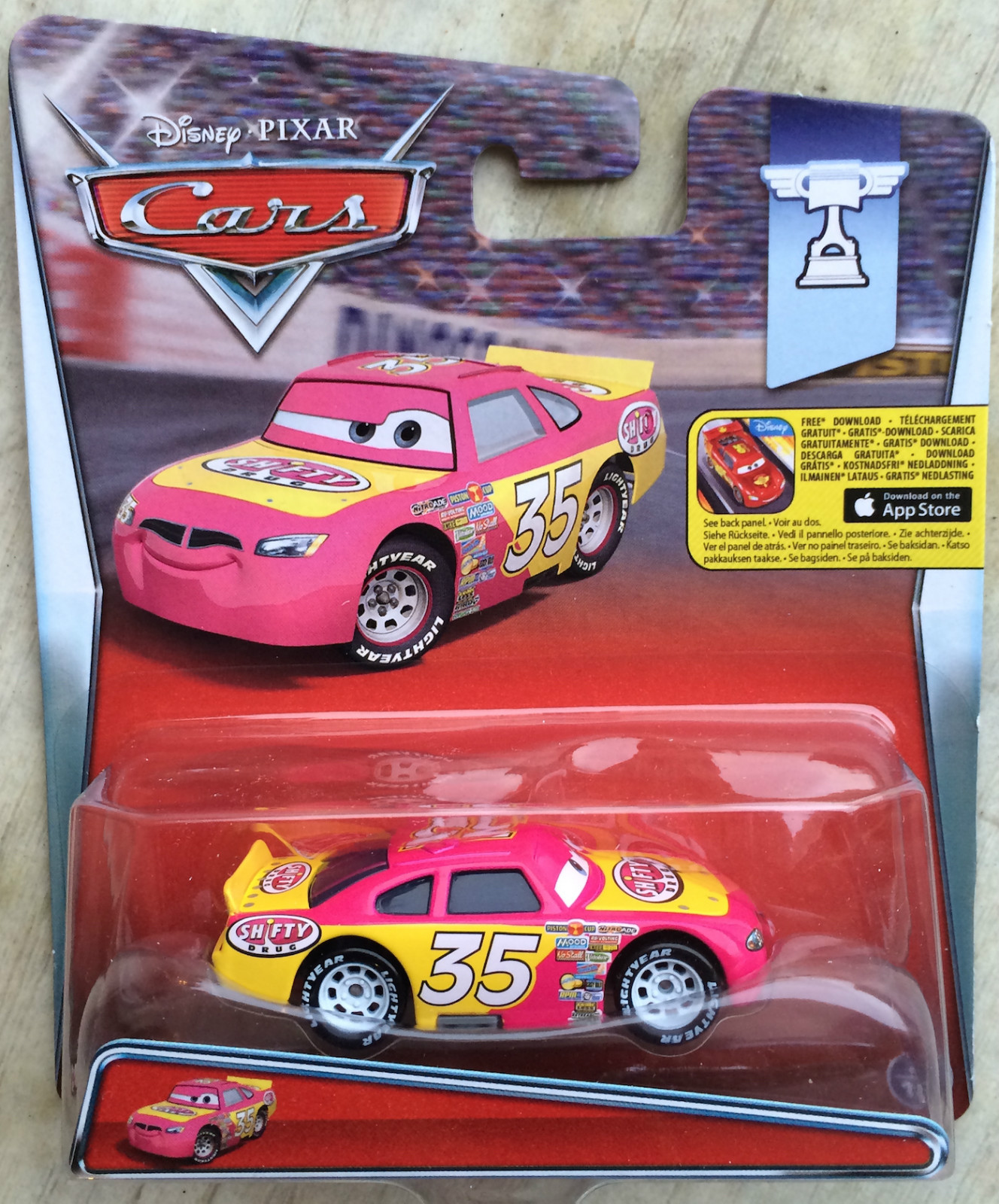 2015 DISNEY CARS TACH-O-MINT PONCHY WIPEOUT KEVIN RACINGTIRE HOOMAN DOC ...