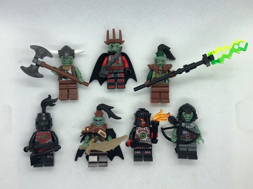 7 X LEGO Troll Minifigures Castle Fantasy Figs Trolls King Cape ...