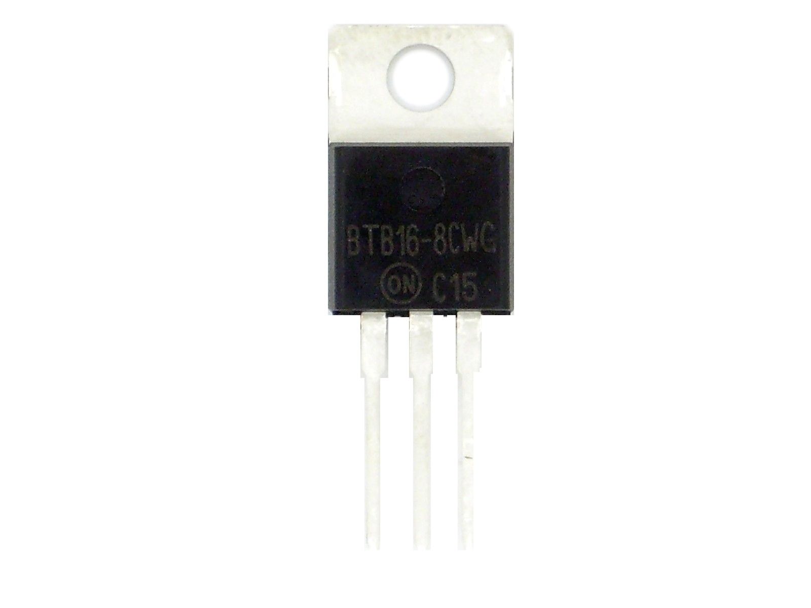 1x Triac ST BTB16-8CWG ,800V,16A, 35mA (BTB16-800CW3G,BTB16-800CW ...