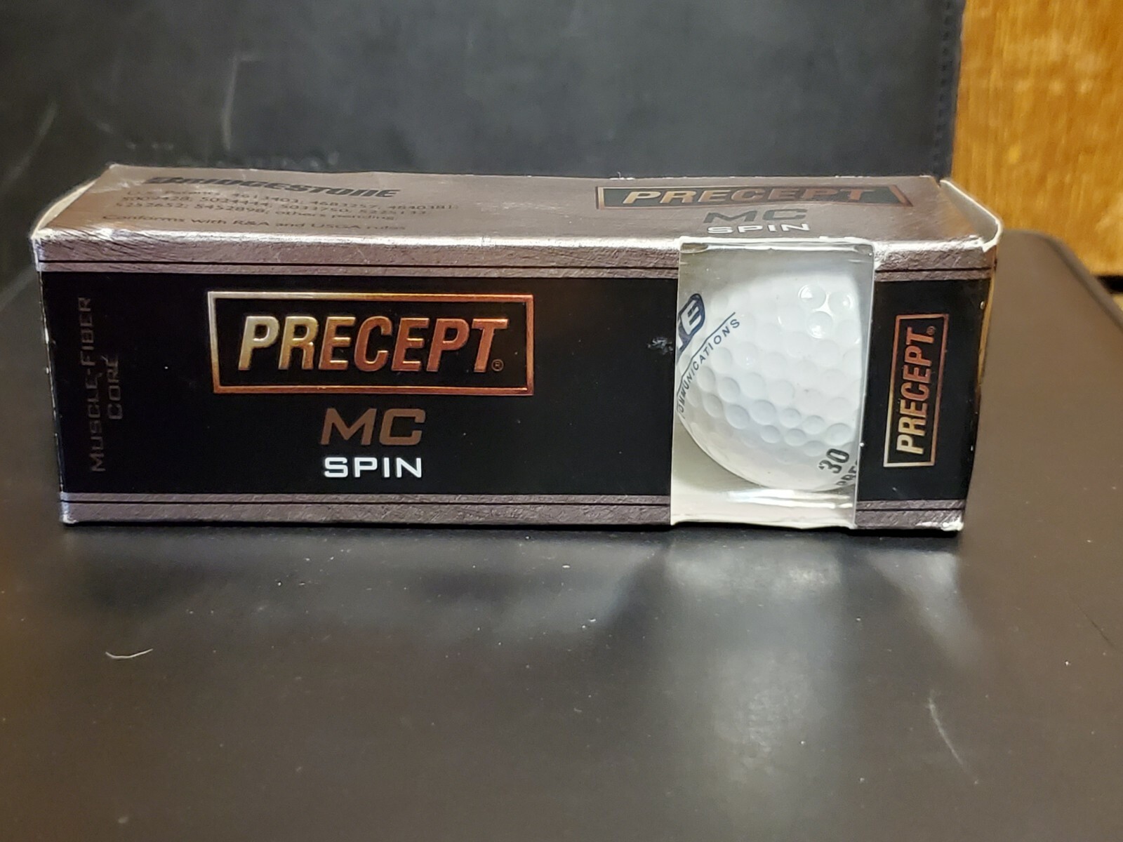 Bridgestone Precept MC Spin 392 golf balls 3 count NIP NIB white muscle ...