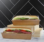Lot45 Sandwich Paper Craft Box - 30pk 7.5in Disposable Food Containers ...