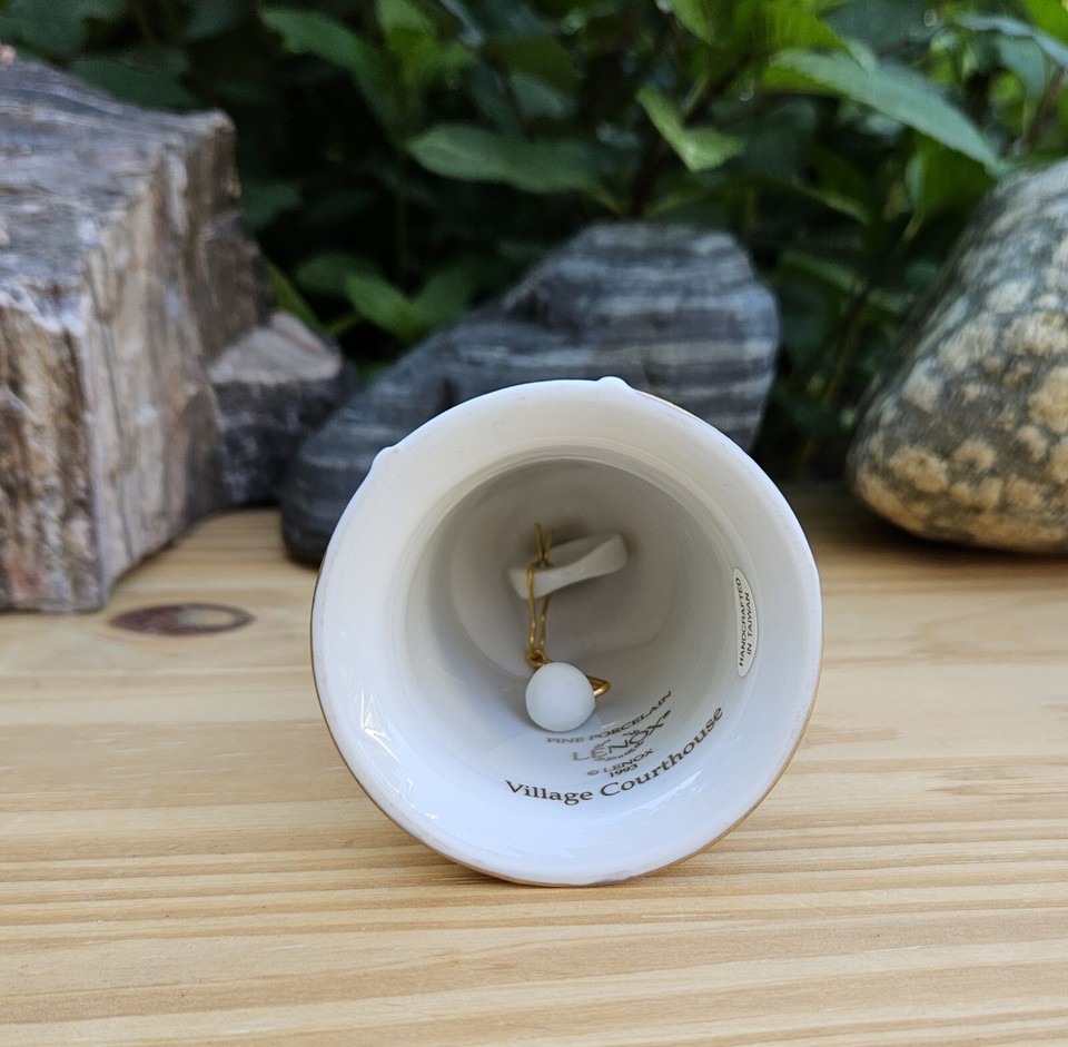 Vintage 1993 Lenox Fine Porcelain Bell Country Village Courthouse ...