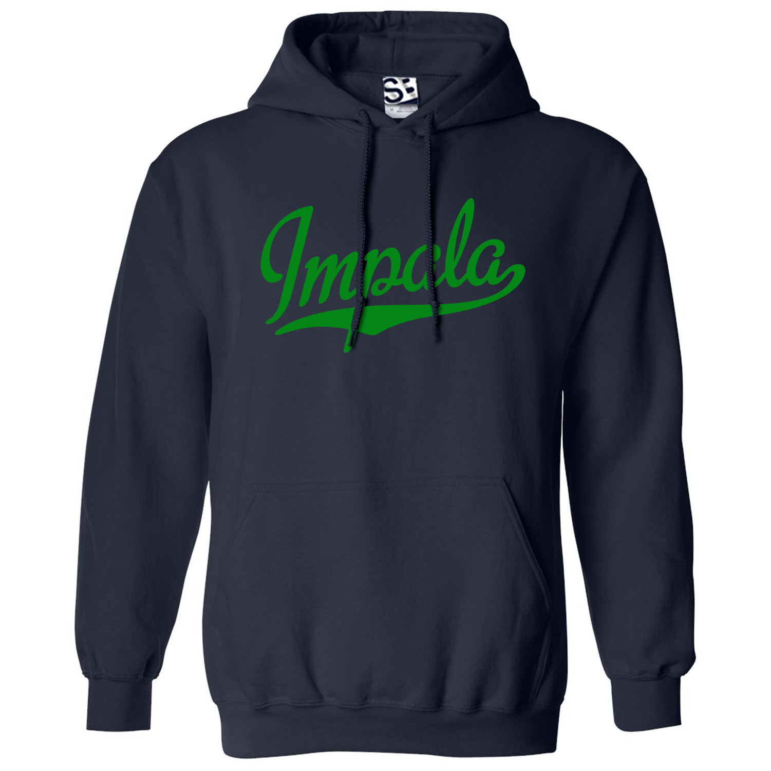 Impala Script Jersey HOODIE - Hooded SS 63 64 65 Lowrider Sweatshirt ...