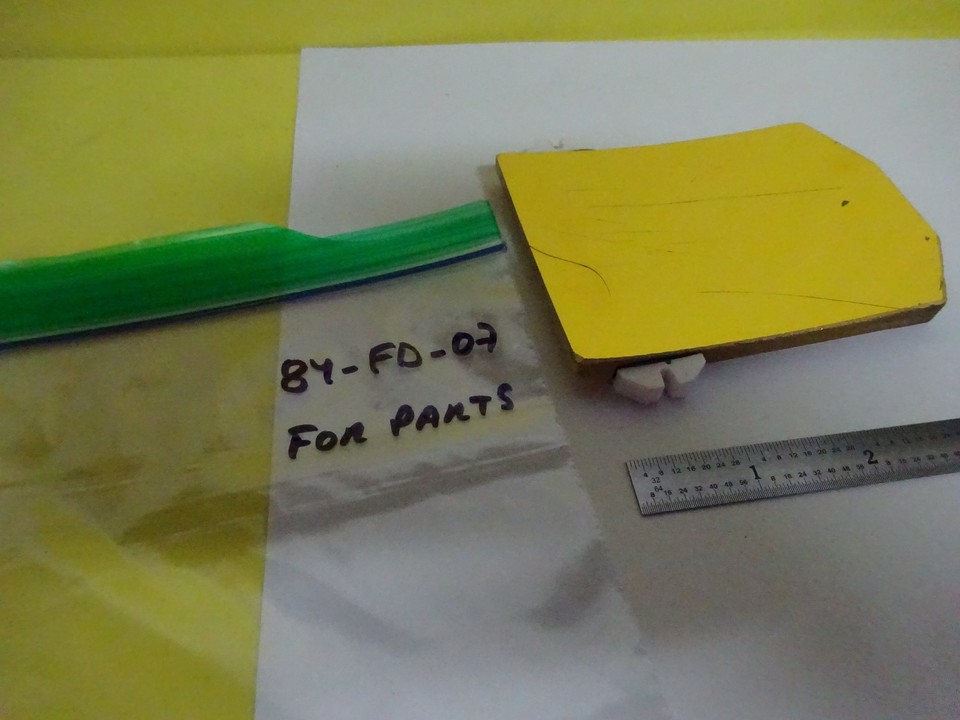 for parts OPTICAL GOLD PLATED MIRROR [scratched] LASER OPTICS AS IS BIN ...