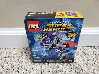 New Sealed LEGO Super Heroes Mighty Micros: Superman vs. Bizarro 76068 ...