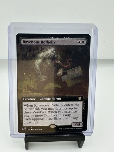 x1 Ravenous Rotbelly R MTG Commander Innistrad: Midnight Hunt M/NM ...