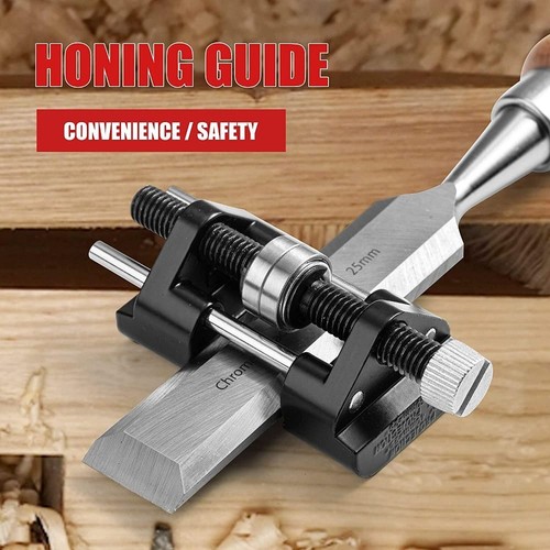 Honing Guide Sharpener Sharpening Wood Chisel Bevel Angle Carpenter ...