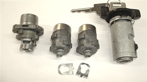 NOS Door Ignition & CORRECT Trunk Lock With GM Keys Pontiac Fiero GT 86 ...