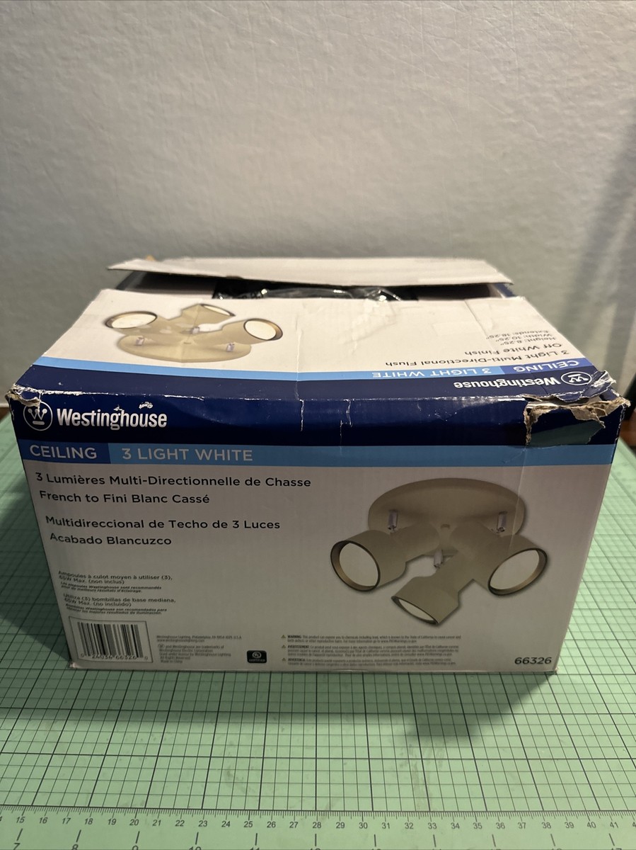 Westinghouse 66326 Three Light Multi Directional Ceiling Fixture ...