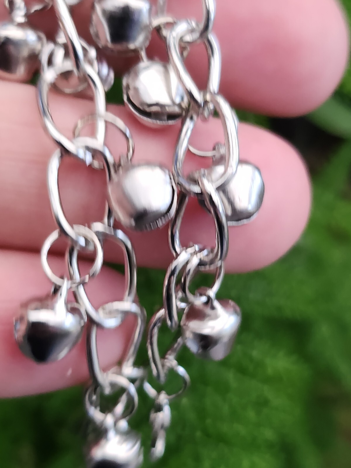 Bell Ankle Bracelet 20 Bells Anklet Quality Shiny Steel Dancing Bells ...