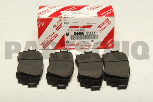 0446633220 Genuine Toyota PAD KIT DISC BRAKE 04466-33220 | eBay