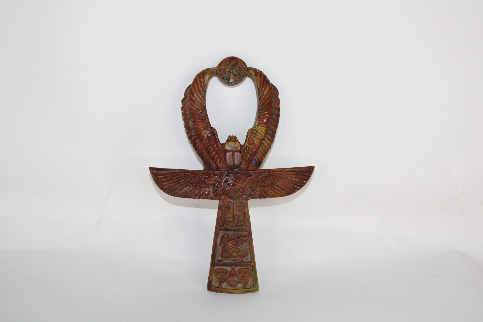 UNIQUE ANCIENT EGYPTIAN ARTIFACTS Key of Life Ankh Spiritual Symbol Eye ...