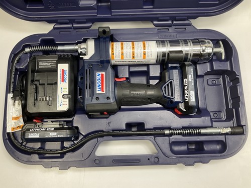 Lincoln 1884 Lithium-Ion PowerLuber 20-Volt Battery-Operated Cordless Grease Gun | eBay