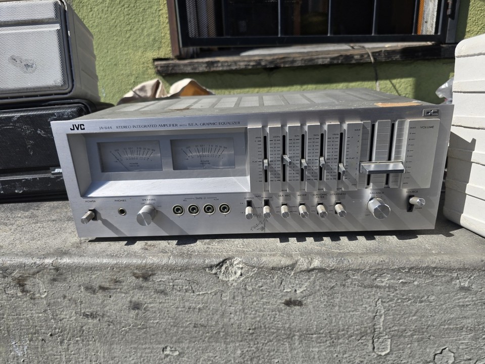 Vintage JVC JA-S44 Stereo Integrated Amplifier Tested | eBay
