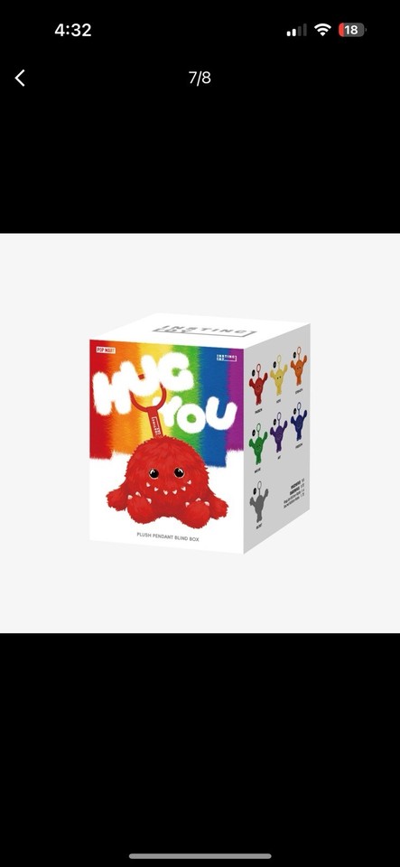 Pop Mart Instinct Toy Hug You Series Plush Pendant Blind Box - Nature ...