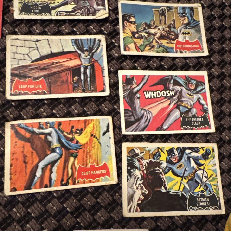 1966 Batman Vintage Gum Cards A&BC Cards. Rare Collector Cards. BATMAN ...
