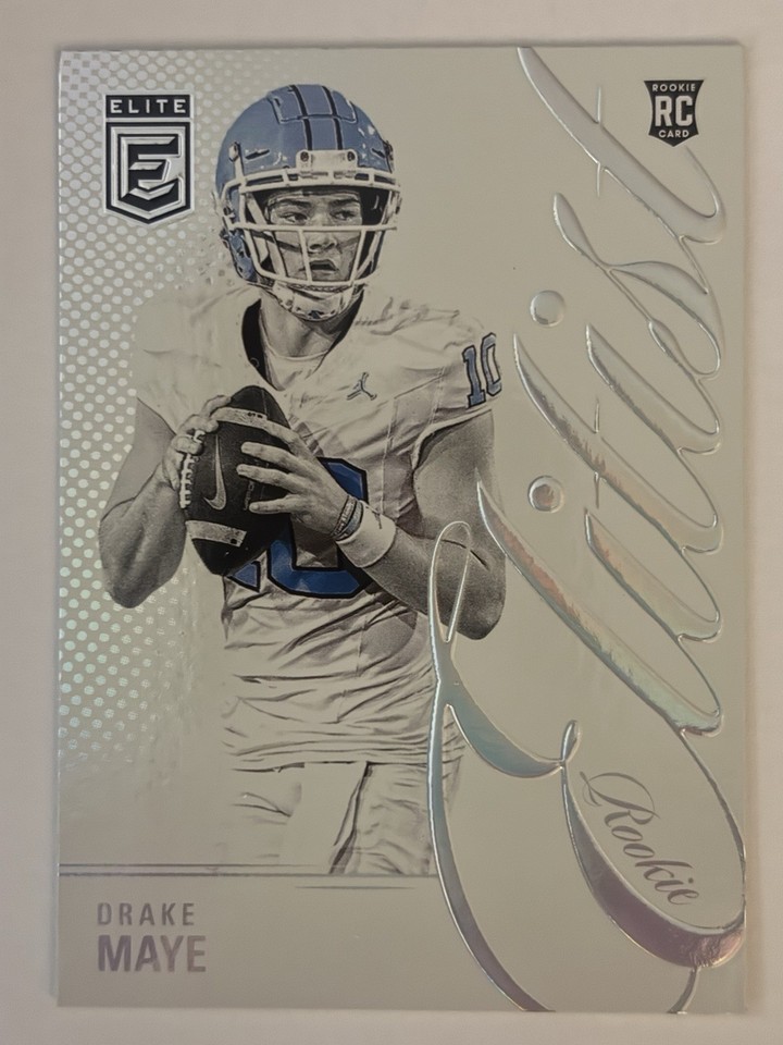 2024 Donruss Elite Drake Maye Rookie On Deck #3 Patriots RC And Elitist ...