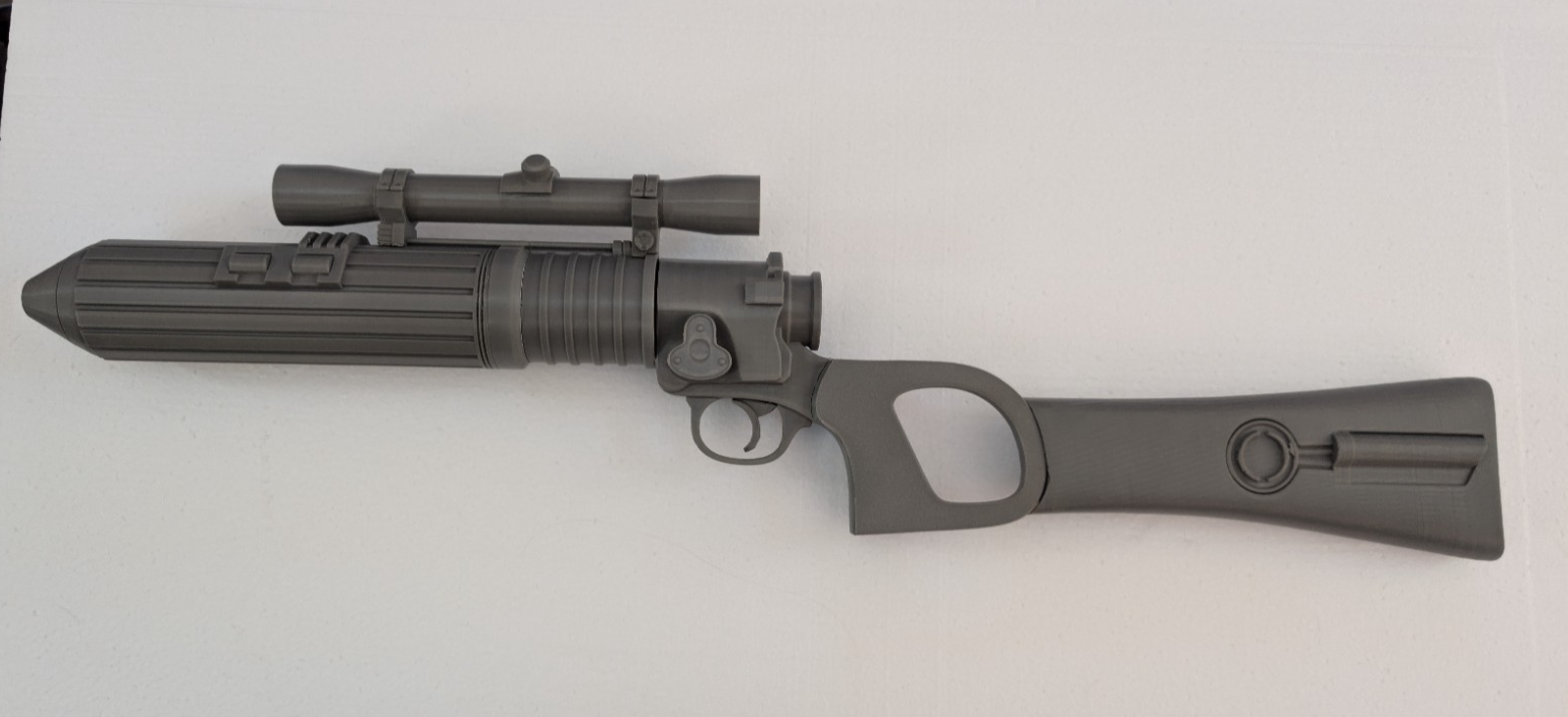 Boba Fett EE3 Blaster Kit Star Wars 3D Printed Cosplay Armor 12 Pieces ...