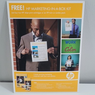 HP Marketing-In-A-Box Kit Software and Templates Business Paper Samples ...