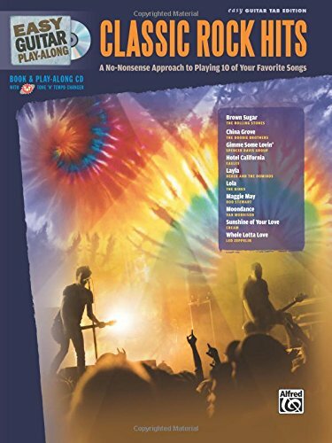 Classic Rock Hits Easy Guitar - Tab Edition - Easy Guitar Play-Along ...