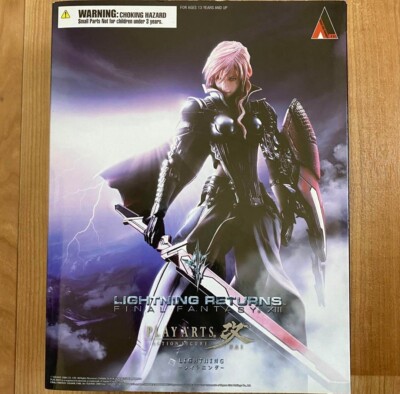 Final Fantasy XIII Play Arts Kai Lightning Figure Square Enix Lightning ...