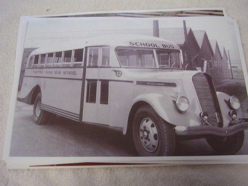 1938 STUDEBAKER SCHOOL BUS VENTURA CA 11 X 17 PHOTO PICTURE | eBay
