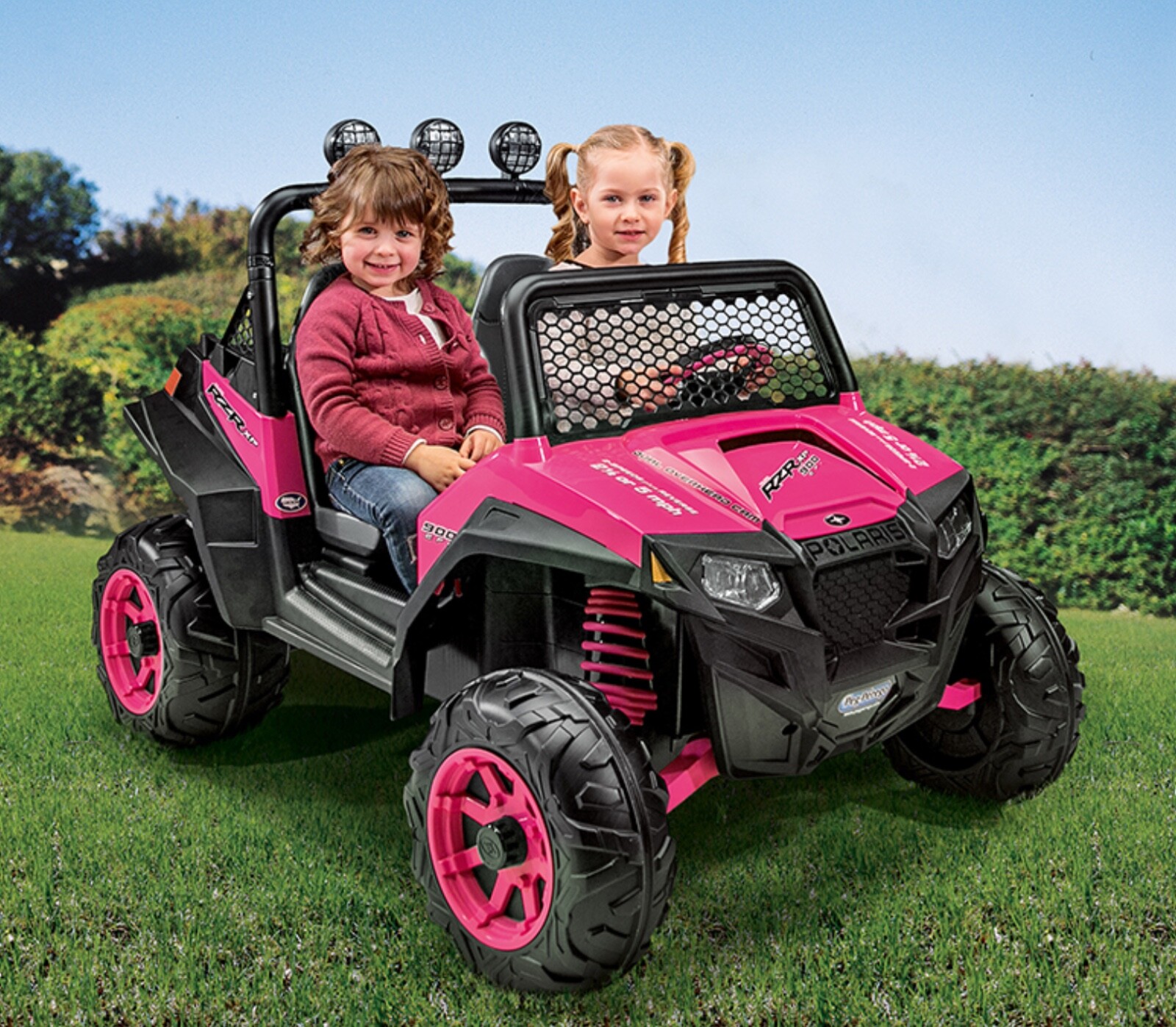 Peg Perego 12V Polaris RZR 900 Powered Ride-On - Pink | eBay